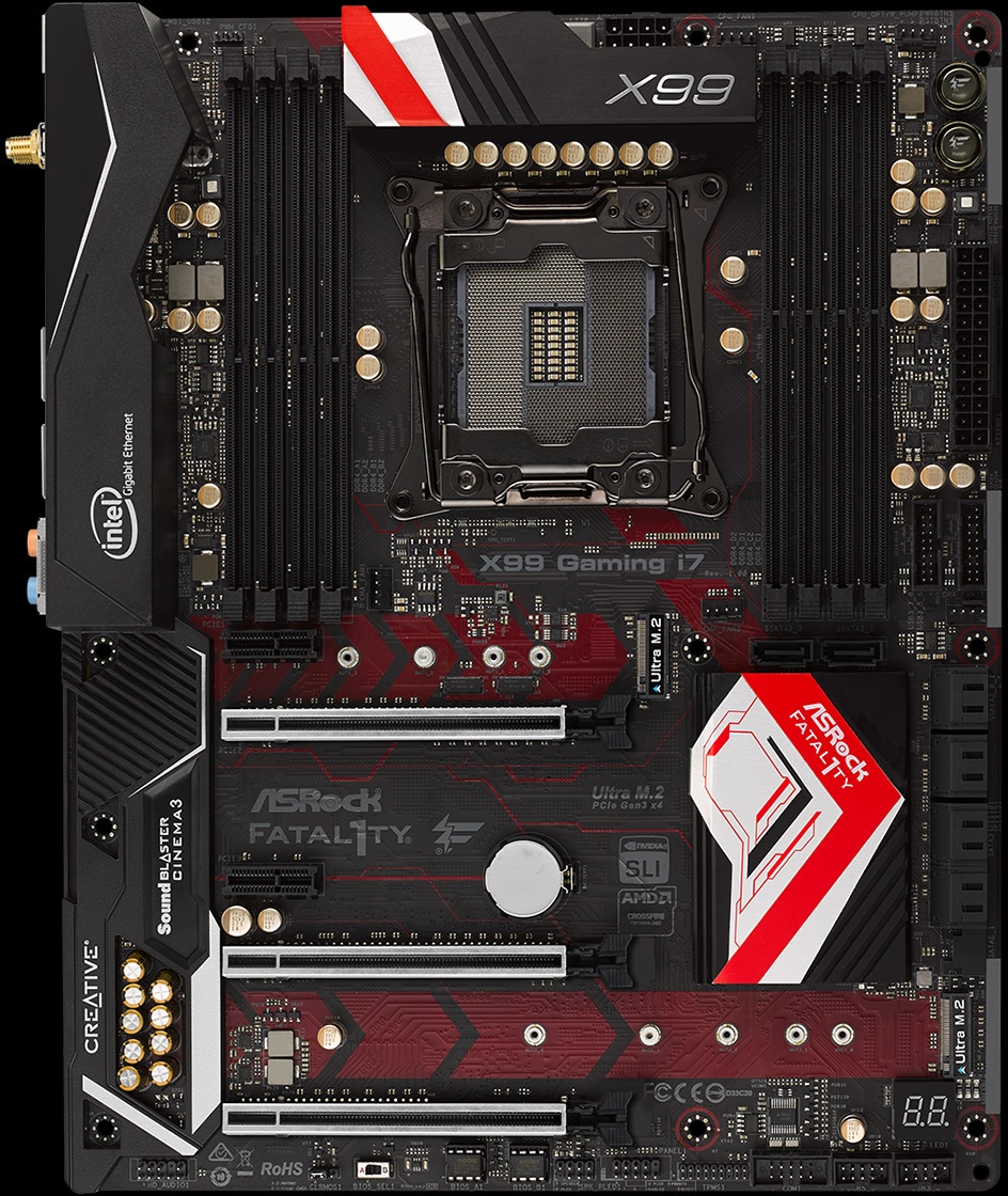 ASRock Fatal1ty X99 Professional Gaming i7: beste prijs - Tweakers