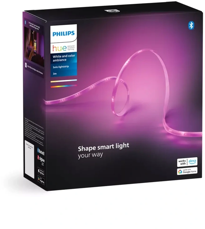 Specificaties van Philips Hue Solo lightstrip 3 Meter - Tweakers