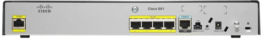 Specificaties van Cisco 881 - Tweakers