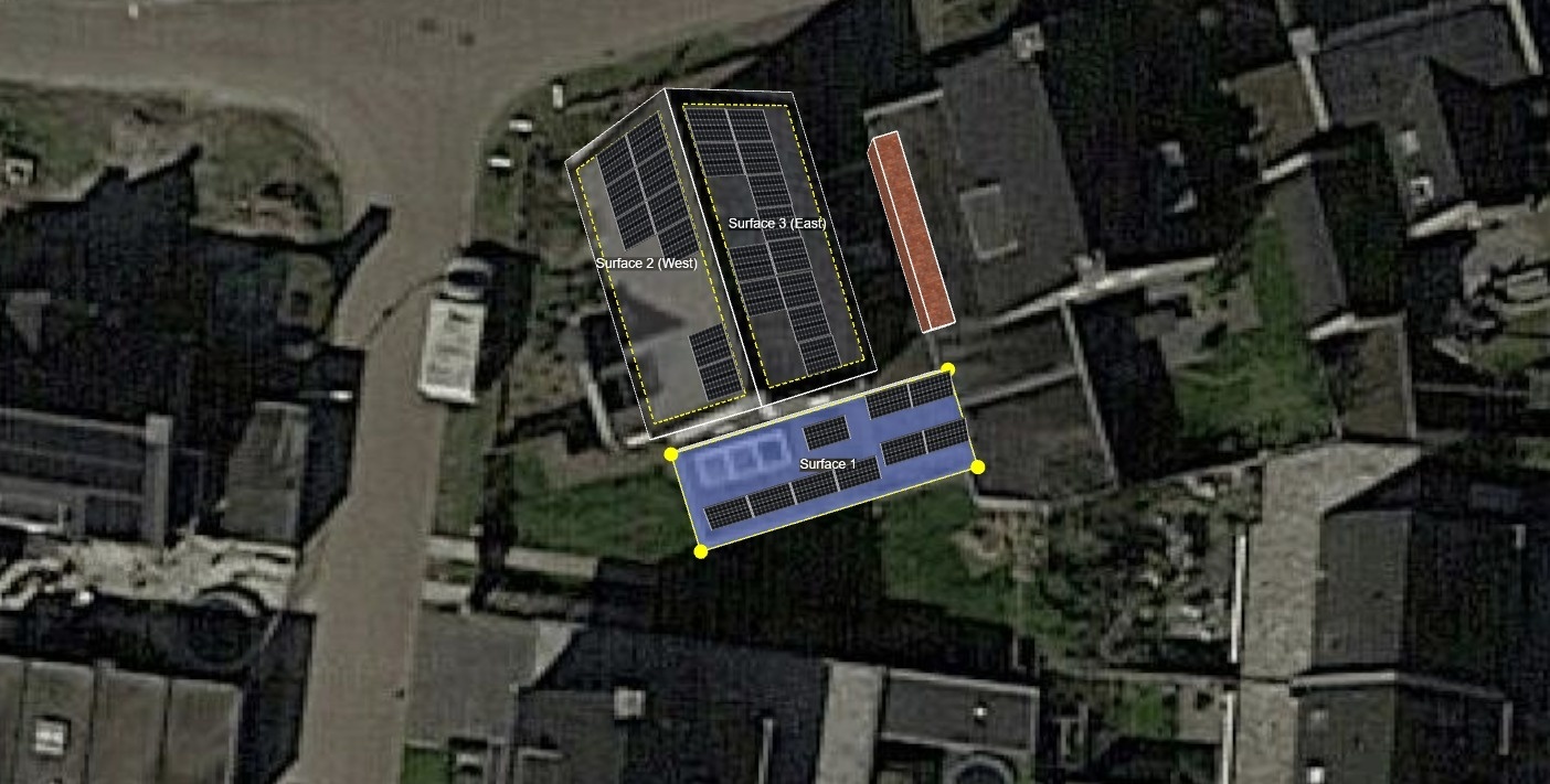 PV installatie - oost-west + zuid opstelling & polystring - Duurzame ...