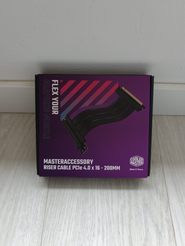 Cooler Master MasterAccessory Riser Cable PCIe 4.0 x16 - 200mm, Zwart ...