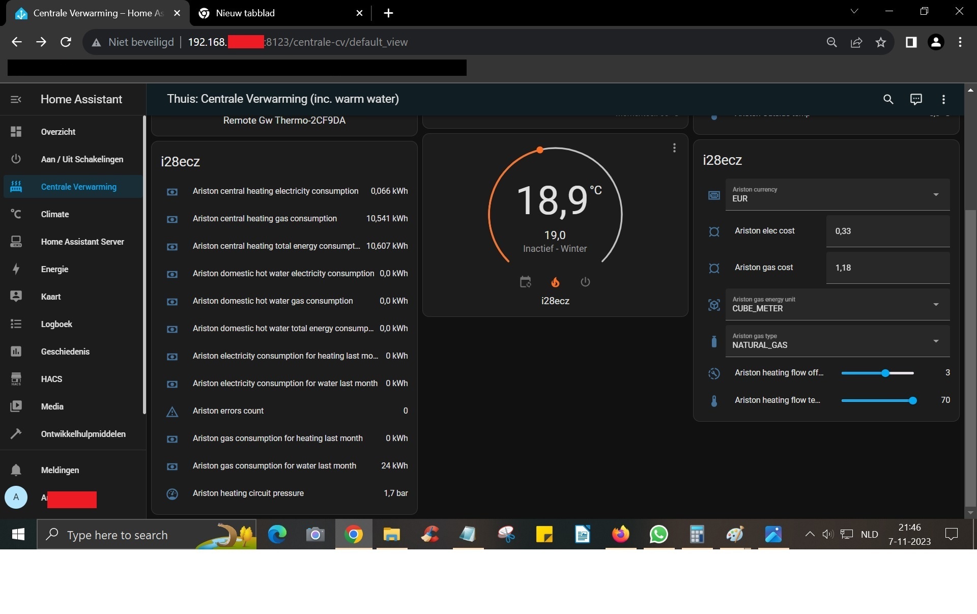Atag one zone - Smarthome - GoT