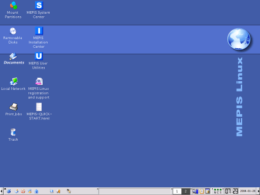 Downloads & updates van SimplyMepis - Tweakers