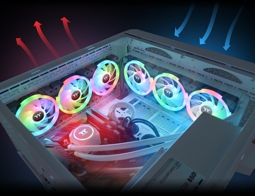 Specificaties van Thermaltake Swafan EX12 RGB PC Cooling Fan TT Premium ...