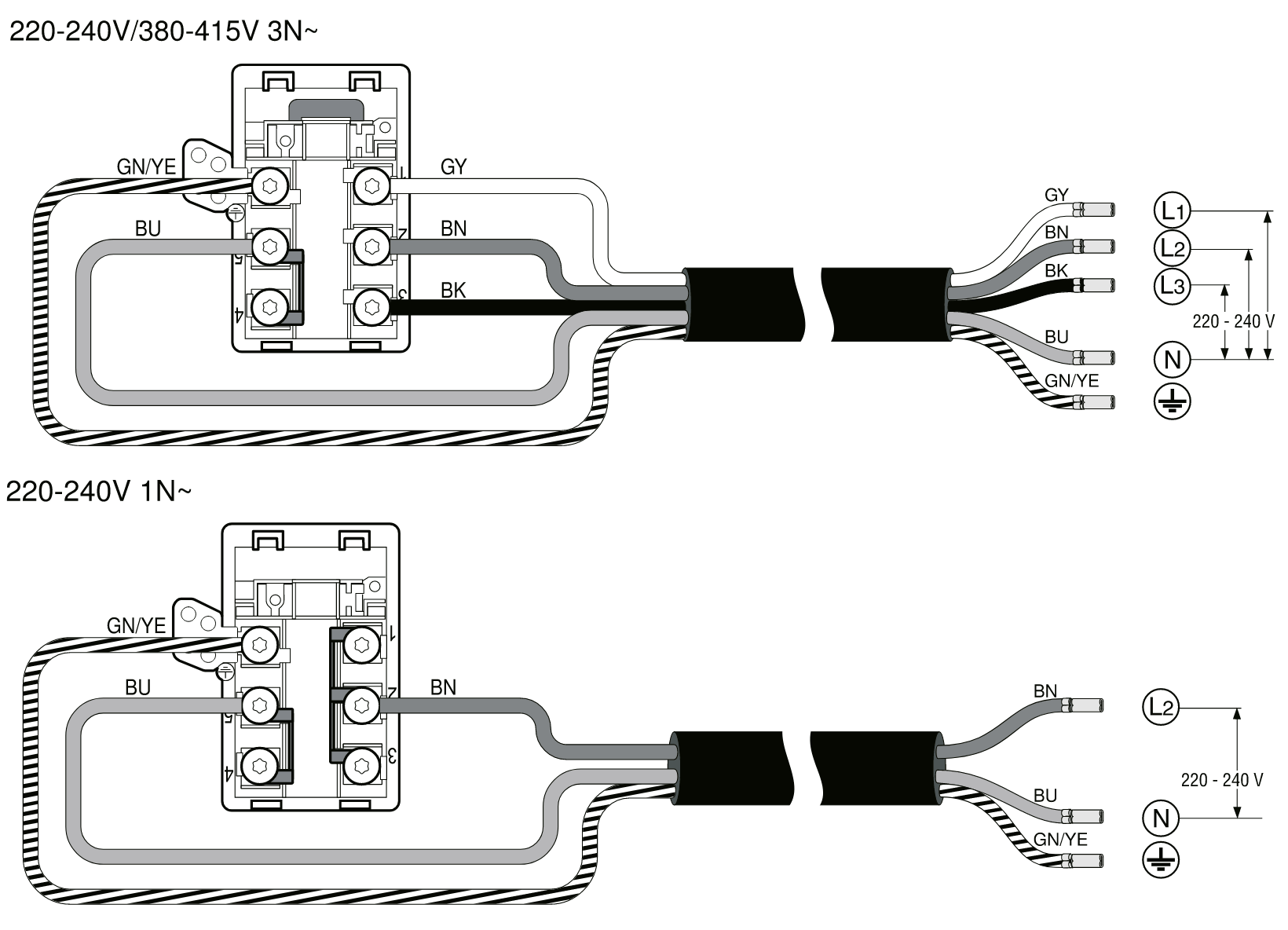Kookplaat 11KW alvast aansluiten zonder krachtstroom - Huishoudelijke ...