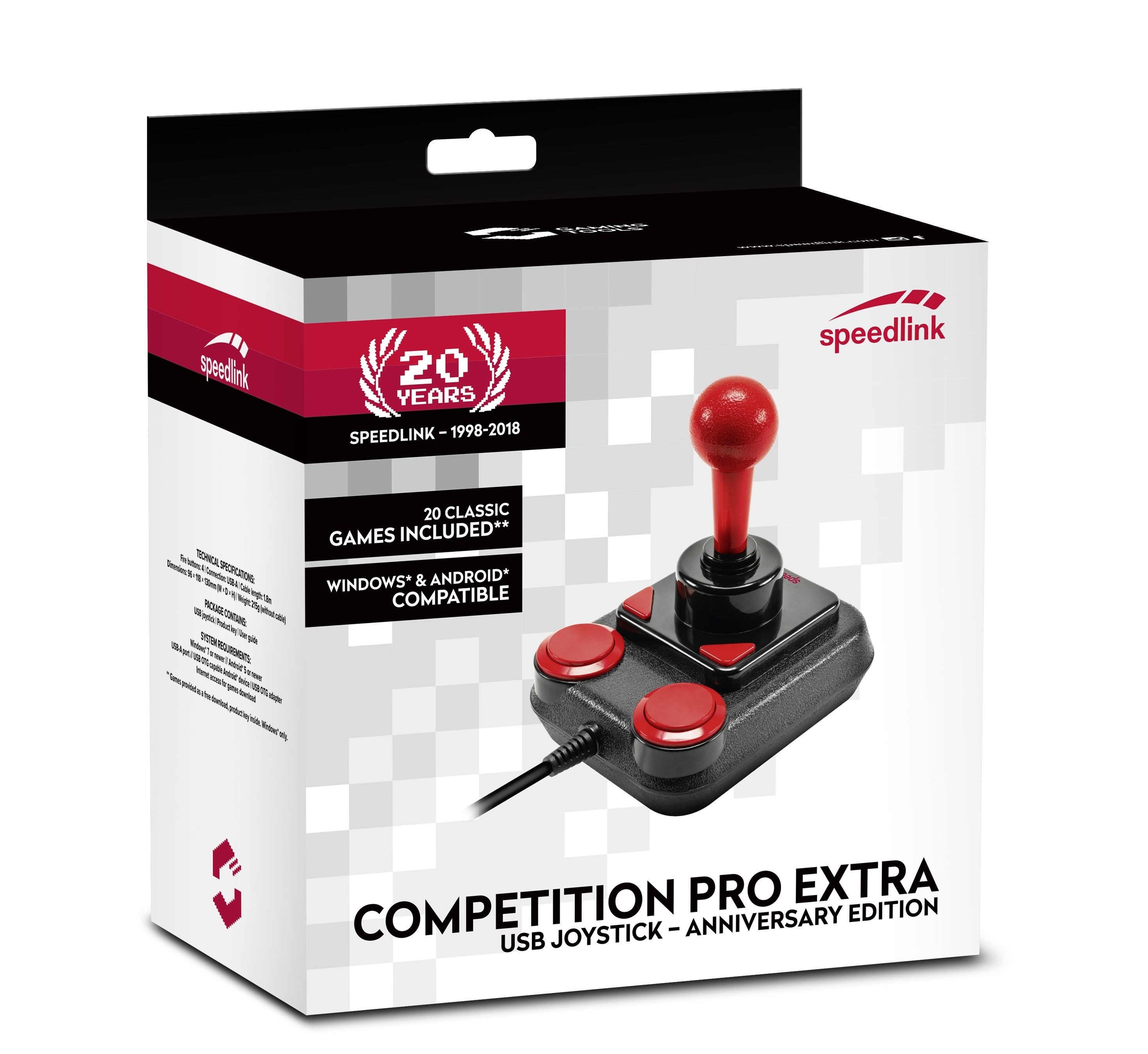 Speedlink brengt Competition Pro Extra-joystick voor Android en Windows ...