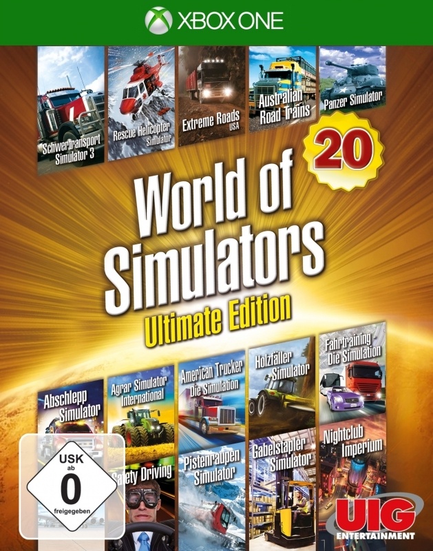 Specificaties van World of Simulators, Xbox One - Tweakers