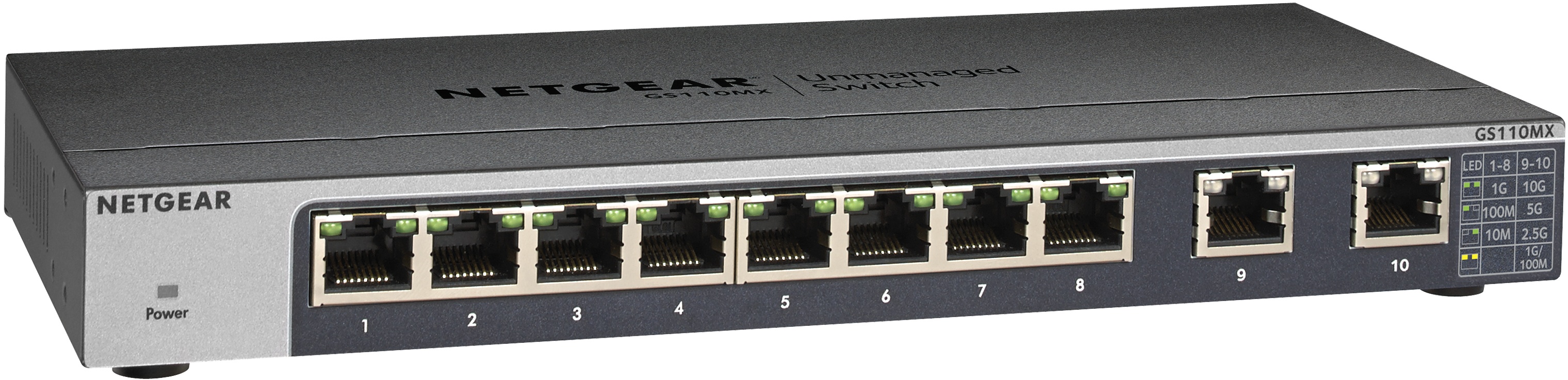 Specificaties van Netgear GS110MX (UK-model) - Tweakers