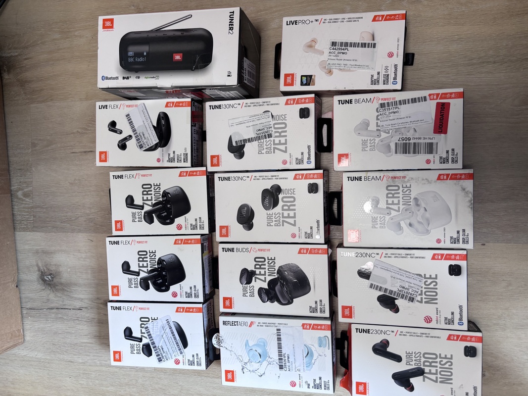 Diverse JBL producten uit pallet box aangeboden - Vraag & Aanbod - Tweakers
