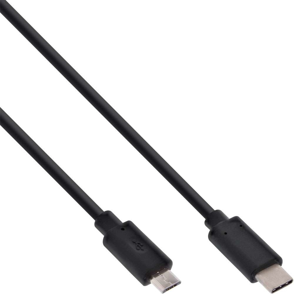 InLine USB C/USB Micro-B, 2 m Zwart kopen? - Prijzen - Tweakers