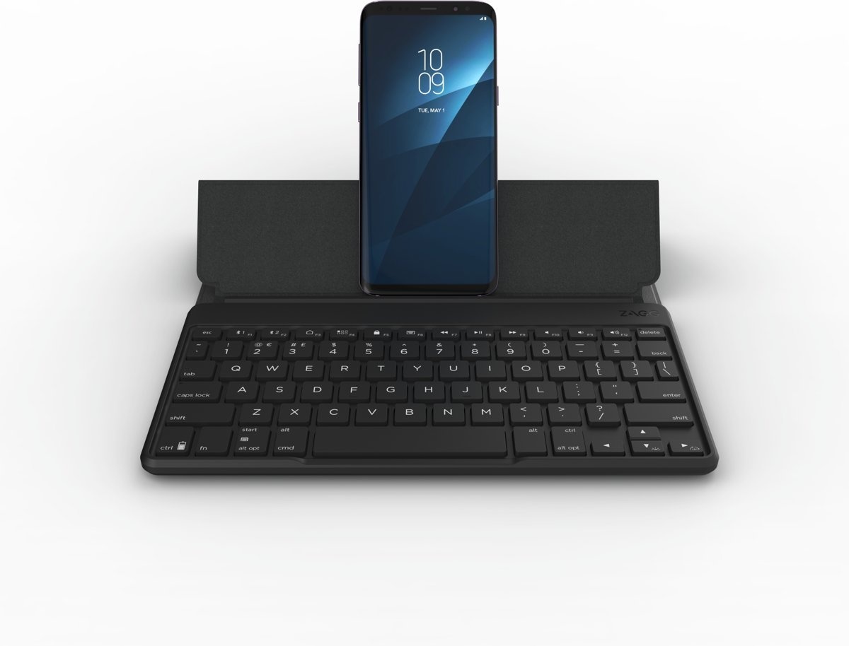 Specificaties van Zagg Flex Universele Bluetooth Keyboard Stand Black ...
