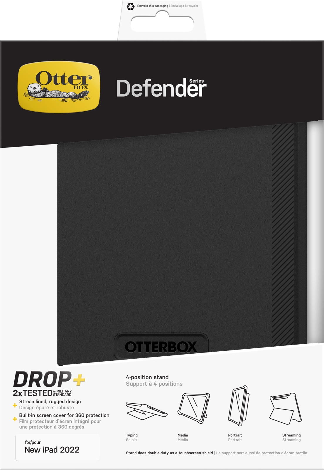 Otterbox OtterBox Defender Case voor iPad 10th gen, schokbestendig ...
