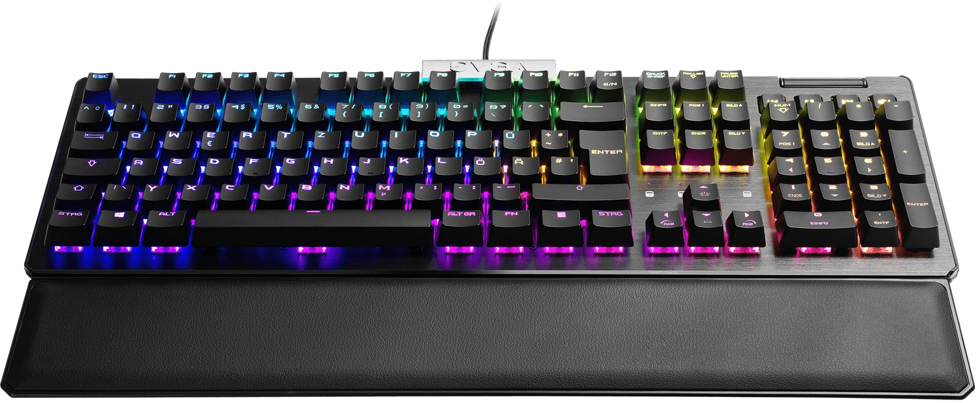 Specificaties van EVGA Z15 RGB Gaming Keyboard (Qwertz DE) - Tweakers