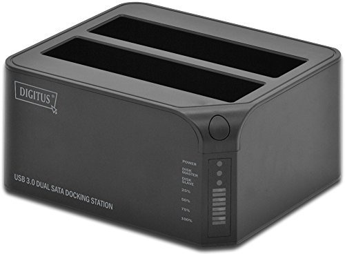 Digitus USB3.0 Dual SATA HDD Docking Station Zwart - Kenmerken - Tweakers
