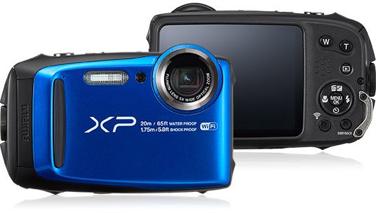 Specificaties van Fujifilm FinePix XP120 Blauw - Tweakers