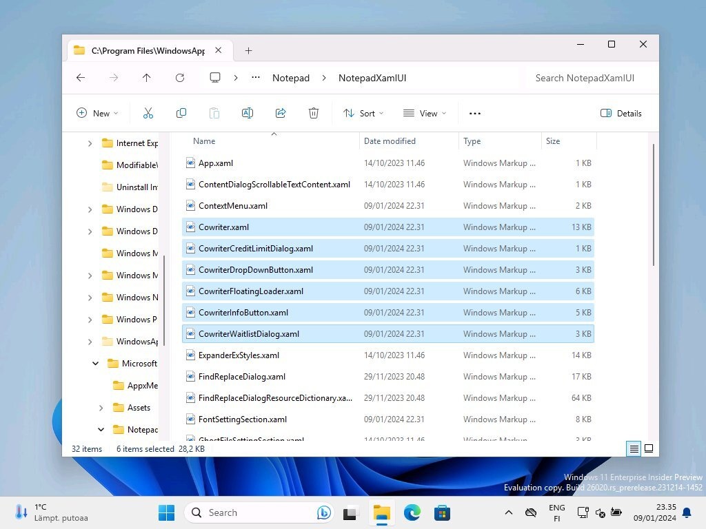 Screenshots lijken aan te tonen dat Windows Kladblok AI-functie krijgt ...