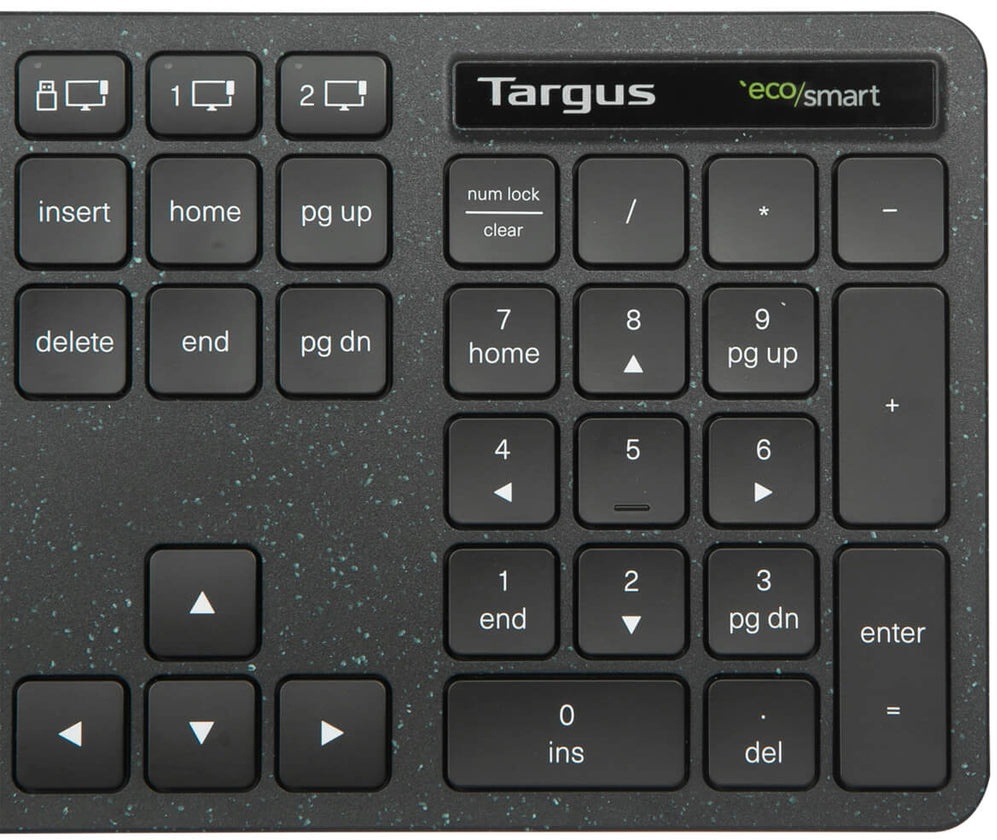 Specificaties van Targus Full-Size Wireless EcoSmart Keyboard, Azerty ...
