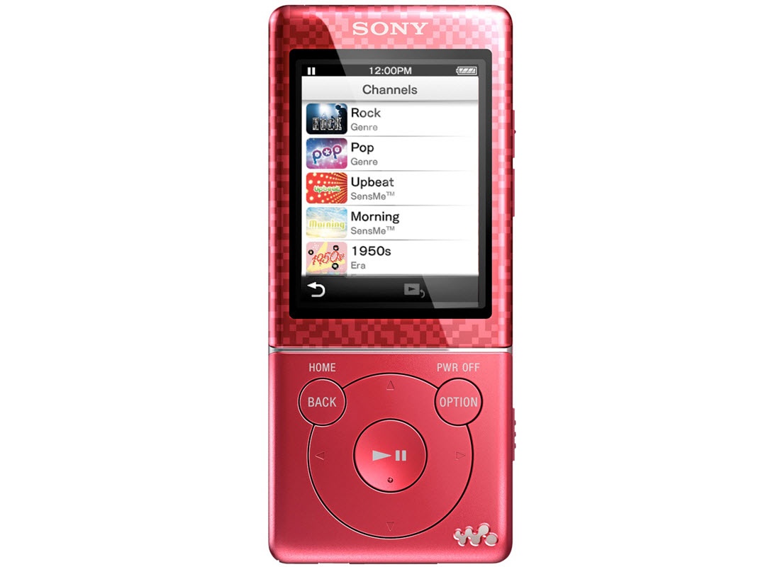 Sony NWZ-E474 8GB Rood: beste prijs - Tweakers