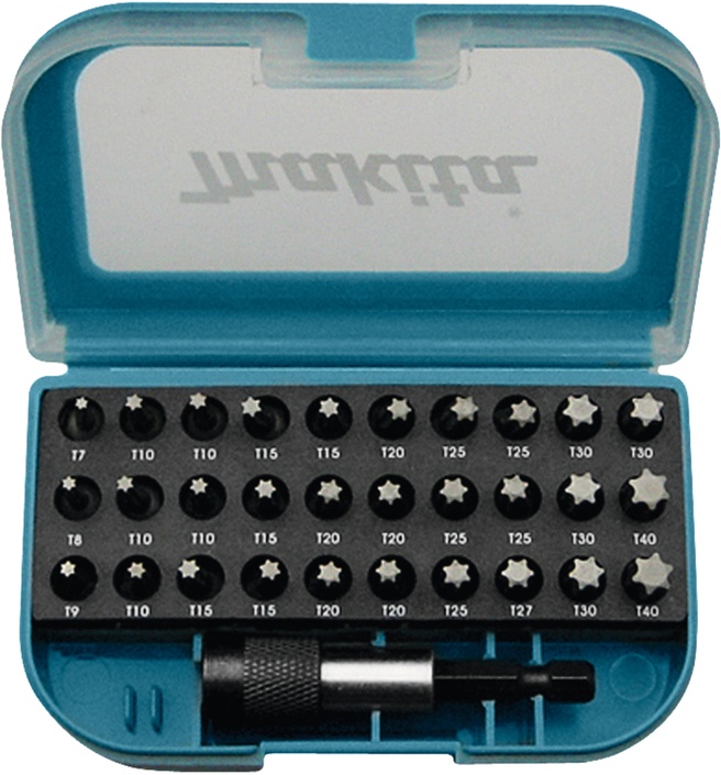 Specificaties van Makita P-73352 Torx Bit-Set, 31-delig - Tweakers