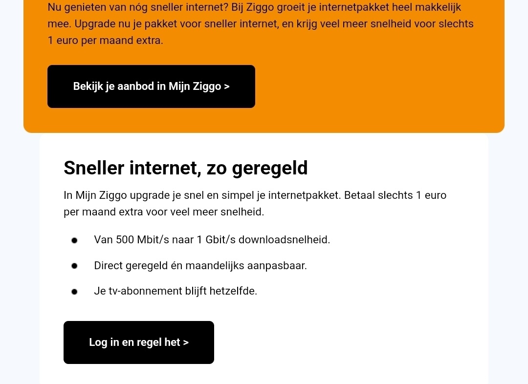 [Ziggo Coax] Ervaringen & Discussie - Deel 11 - Internet en hosting - GoT