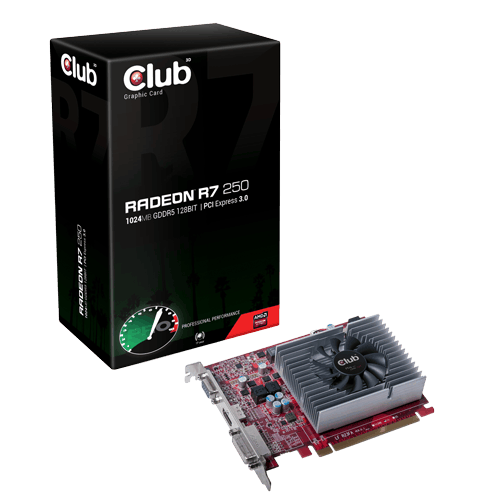 Specificaties van Club 3D Radeon R7 250 GDDR5 - Tweakers
