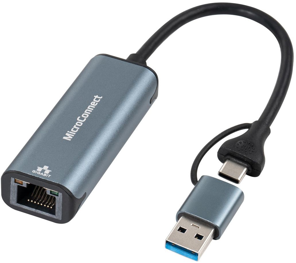 Specificaties van Microconnect MC-USBACNET1G Zwart - Tweakers