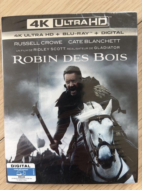 Robin Hood (2010) 4K Ultra HD + Blu-ray – NL Subs aangeboden - Vraag ...