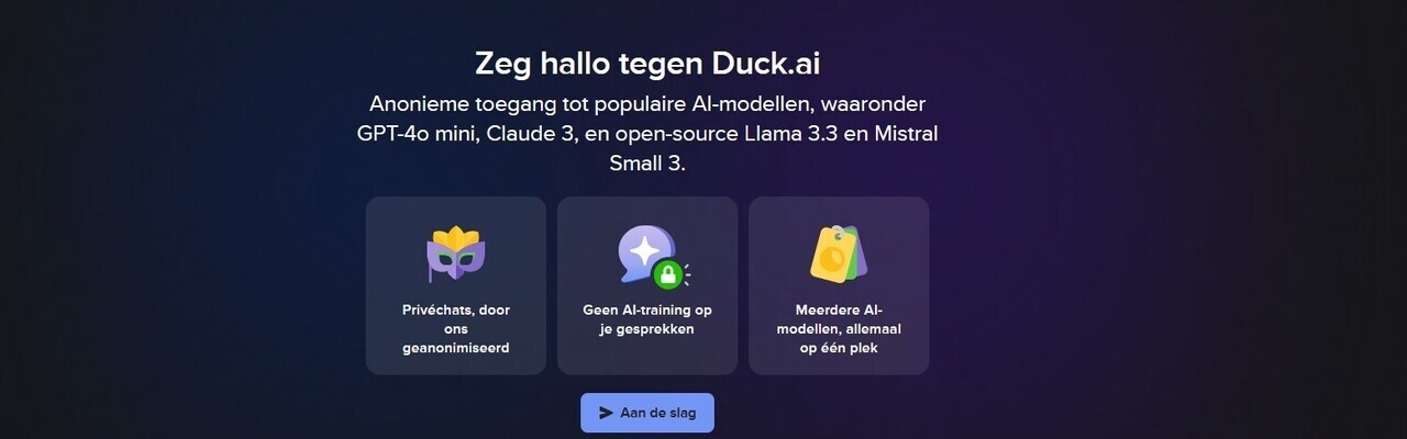 DuckDuckGo haalt AI-functie uit bèta, gratis en zonder account ...