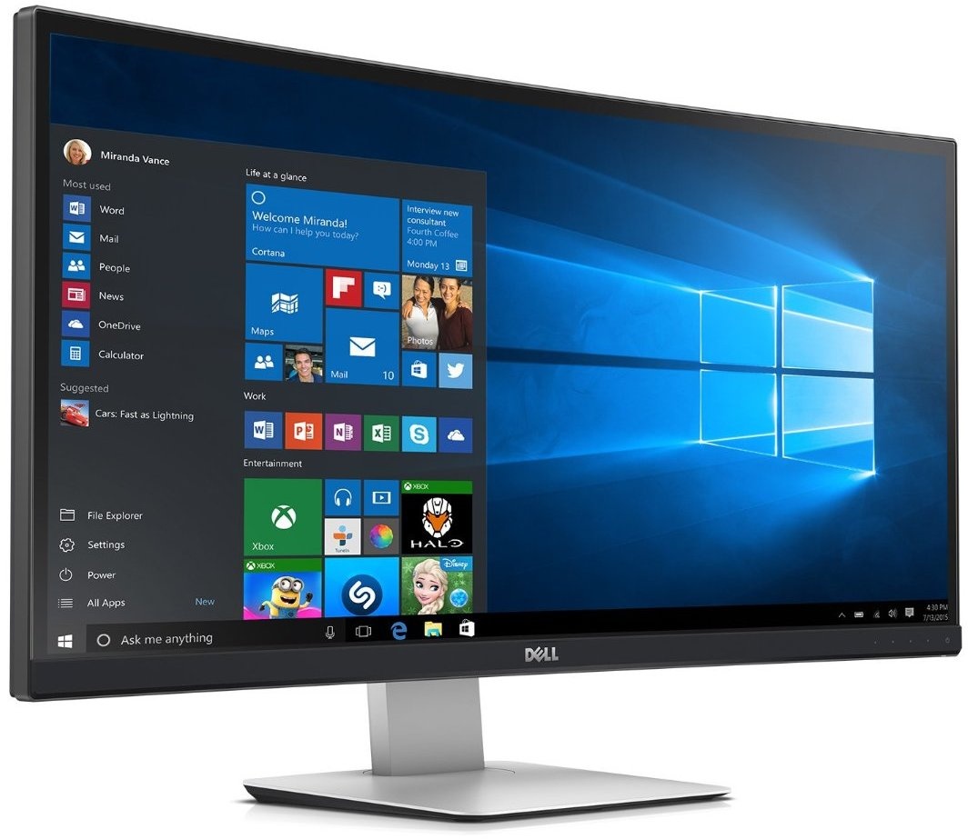 Specificaties van Dell UltraSharp U3415W Zilver, Zwart - Tweakers