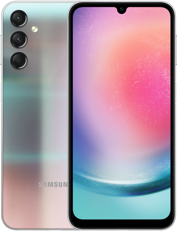 Specificaties van Samsung Galaxy A24, 6GB ram, 128GB opslag Zilver ...