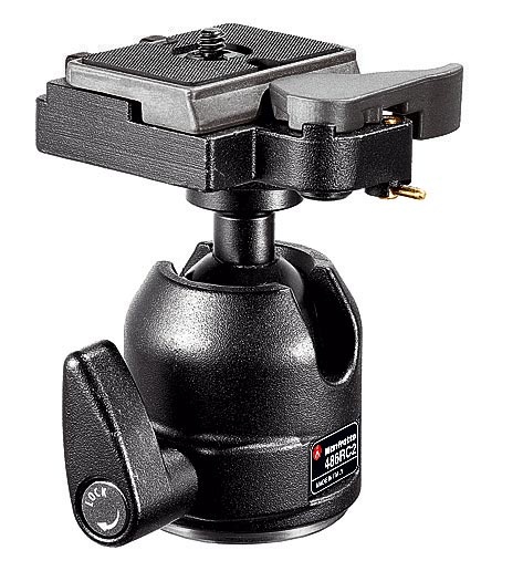 Specificaties van Manfrotto 486RC2 Compact Ball Head W/RC2 R.C.SY - Tweakers