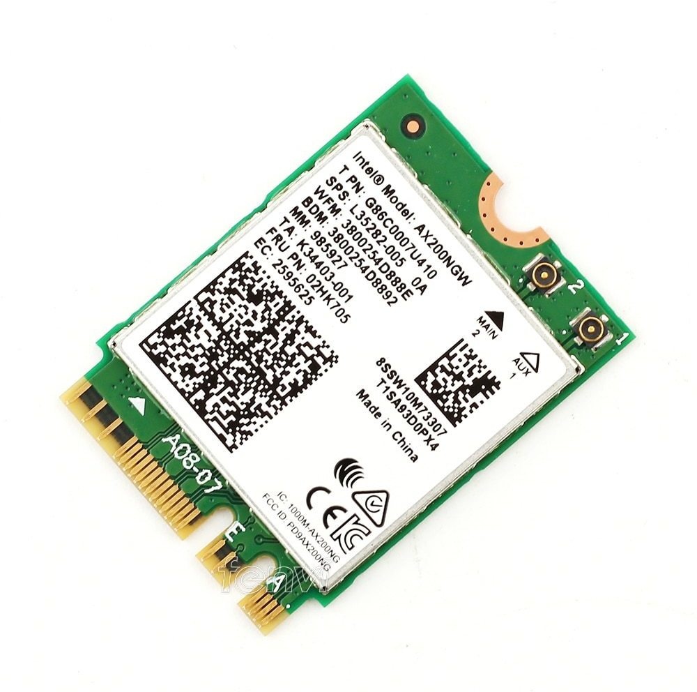 Intel Wi Fi 6 AX200 no VPro Kenmerken Tweakers Intel Wi Fi 6 AX200 no VPro Kenmerken Tweakers