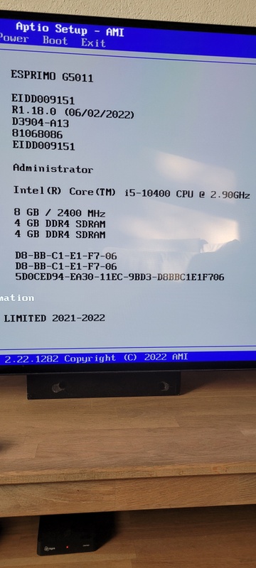 Fujitsu Esprimo G5011 (VFY:G511EPC30MNL) aangeboden - Vraag & Aanbod ...
