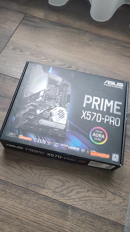 Asus Prime X570-PRO + Ryzen 7 5800X + 16GB DDR4 aangeboden - Vraag ...