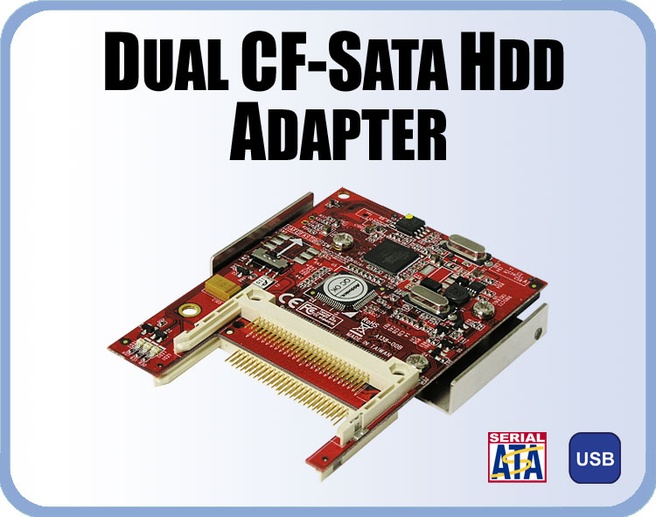 Addonics Dual CF - Sata HDD adapter - Kenmerken - Tweakers