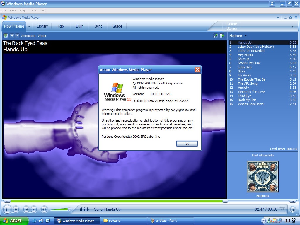 Specificaties van Microsoft Windows Media Player - Tweakers