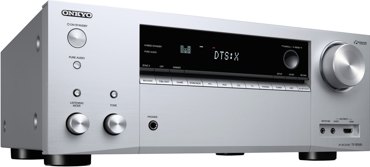 Specificaties van Onkyo TX-NR686 Zilver - Tweakers