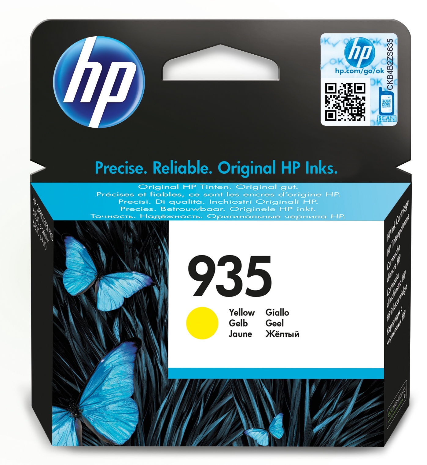 Specificaties van HP 935 originele gele inktcartridge - Tweakers