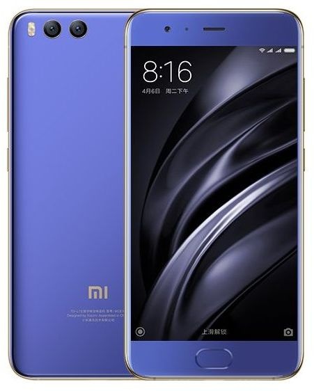 Xiaomi Mi 6 128GB Blauw - Kenmerken - Tweakers