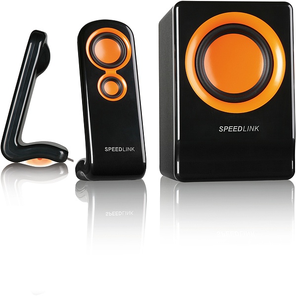 Speedlink Vivente 2.1 Subwoofer System (Oranje) - Kenmerken - Tweakers