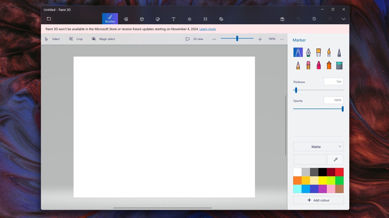 Microsoft trekt op 4 november stekker uit Paint 3D - Tweakers