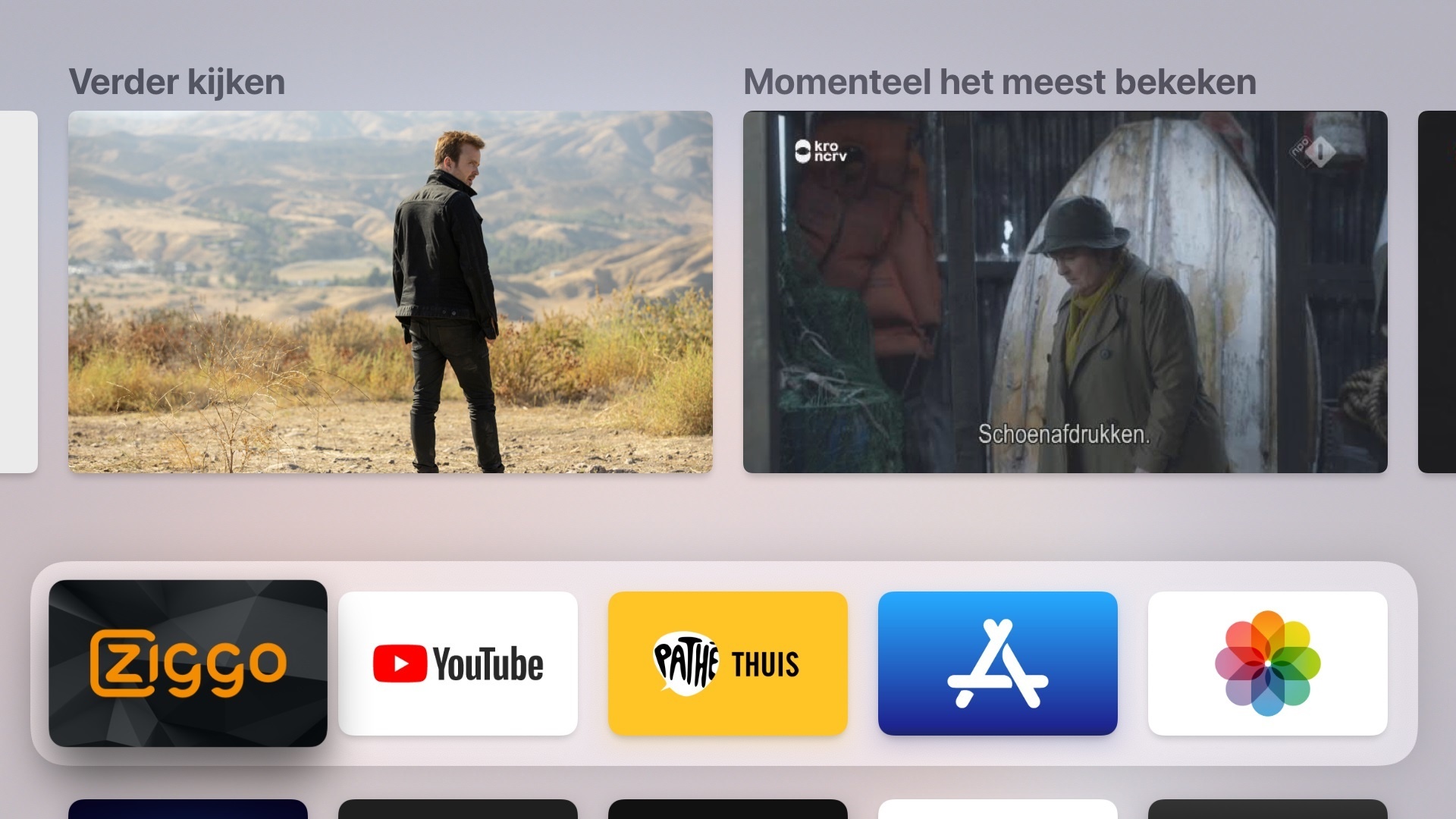 Ziggo Go-app komt uit voor Amazon Fire TV, Android TV, Apple TV, Shield ...