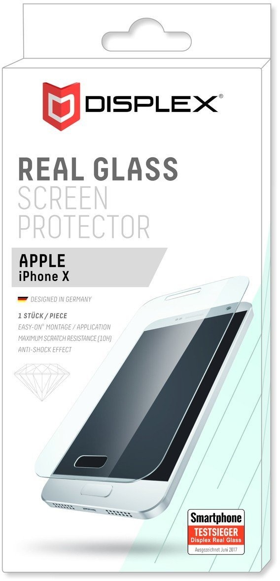 Displex REAL GLASS (iPhone X) - Kenmerken - Tweakers