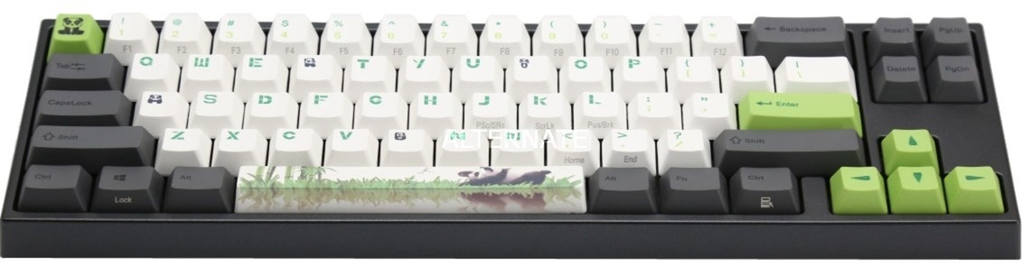 Ducky MIYA Pro Panda TKL (Qwerty US, Cherry MX Brown, White Led ...