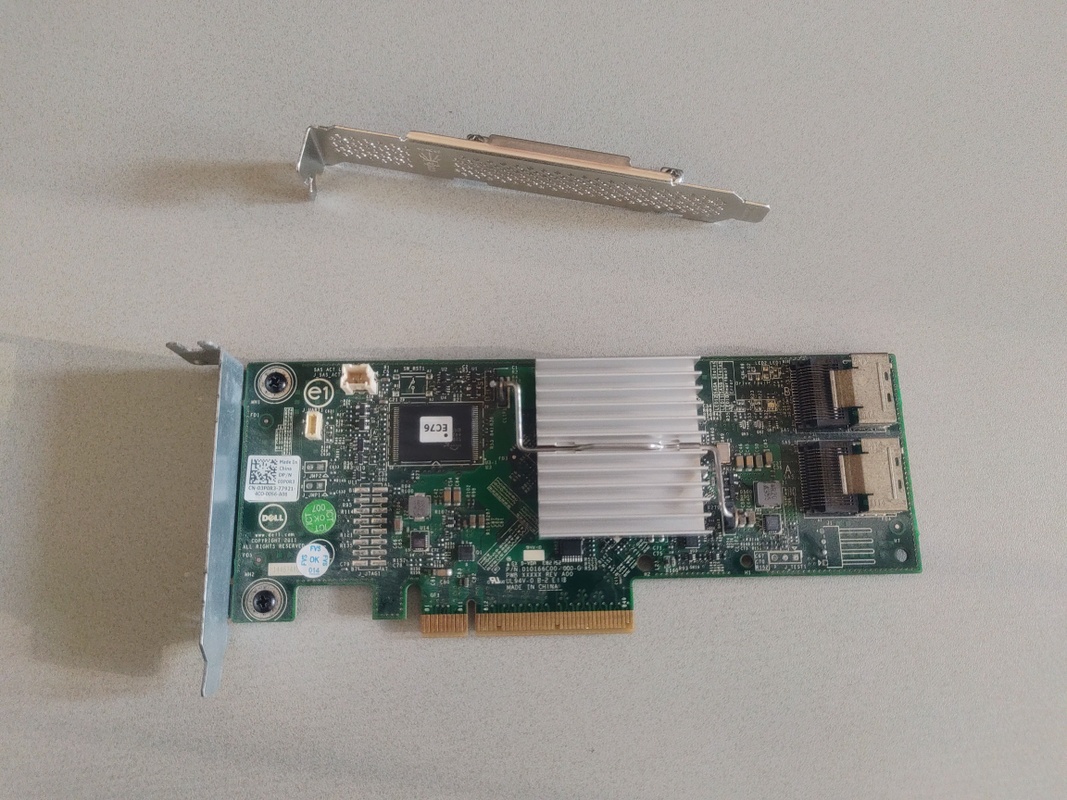 Dell PERC H310 Integrated RAID Controller, Full Height Adapter - Kit ...