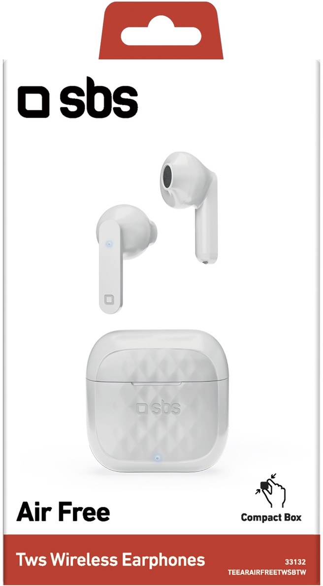 Specificaties van SBS TWS Air Free (Wit) - Tweakers