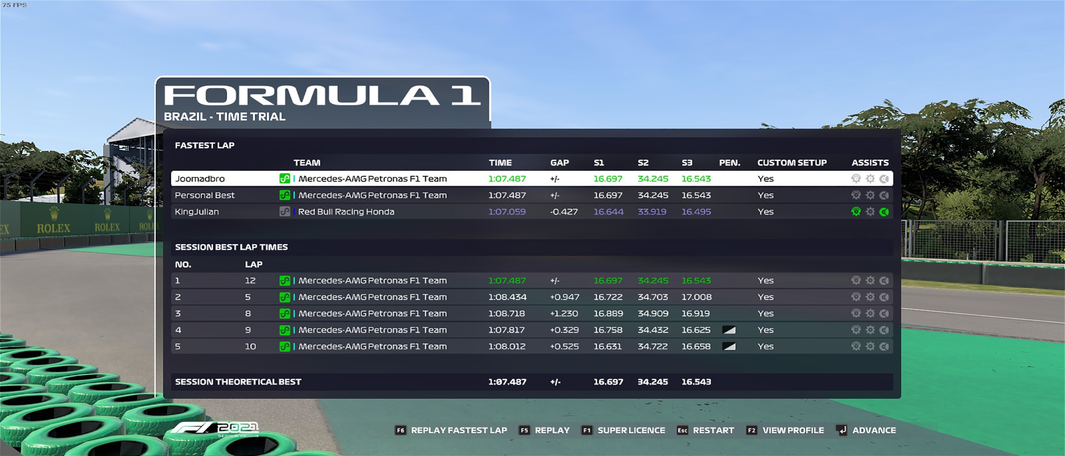 [Multi] F1 2021 GoT Racing League - Racing - GoT