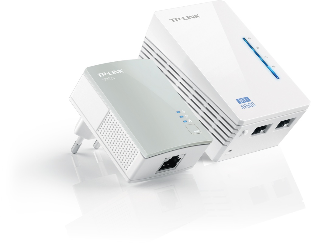 TP-Link 300 Mbps AV500 Wi-Fi Powerline extender startset TL-WPA4220KIT ...