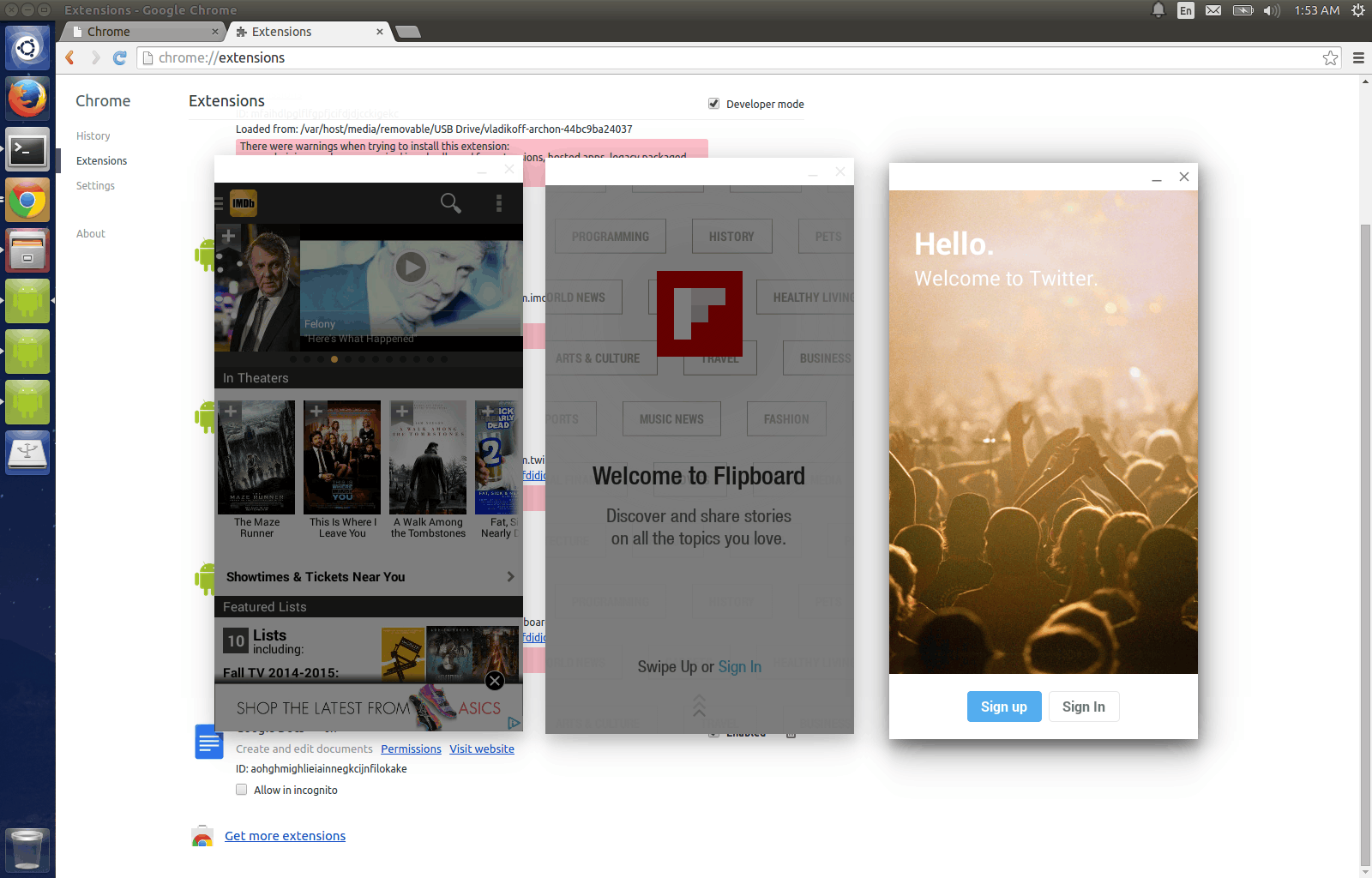 Ontwikkelaar bouwt Chrome-extensie voor draaien Android-apps in Windows ...